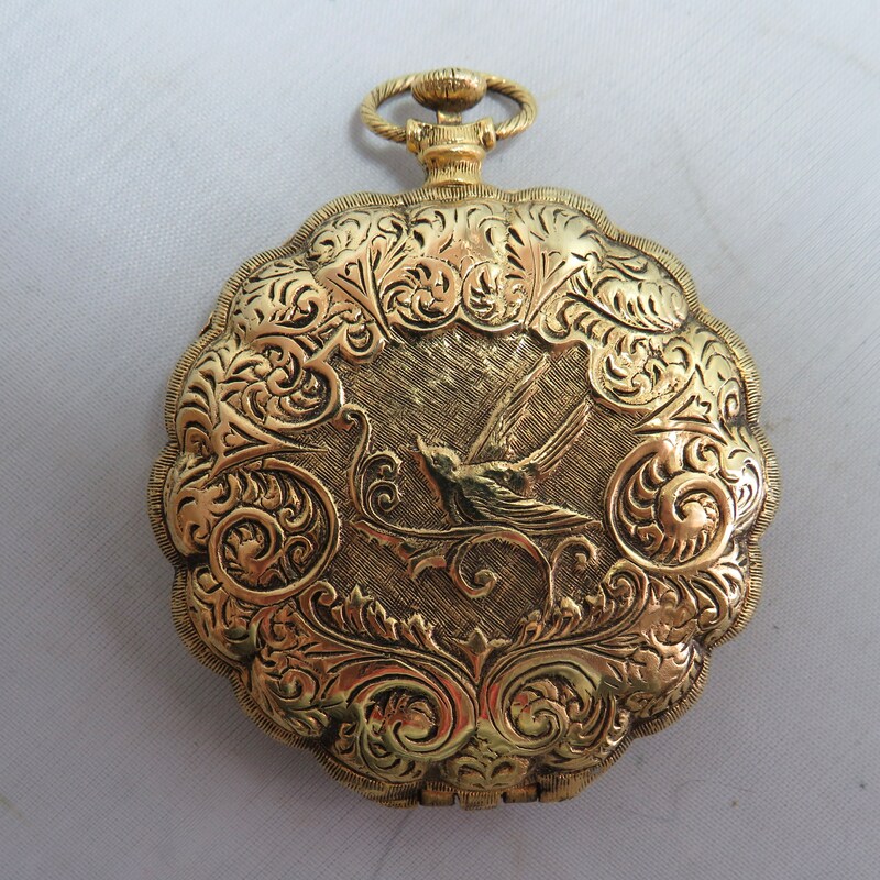 Pocket Watch Compact - Etsy