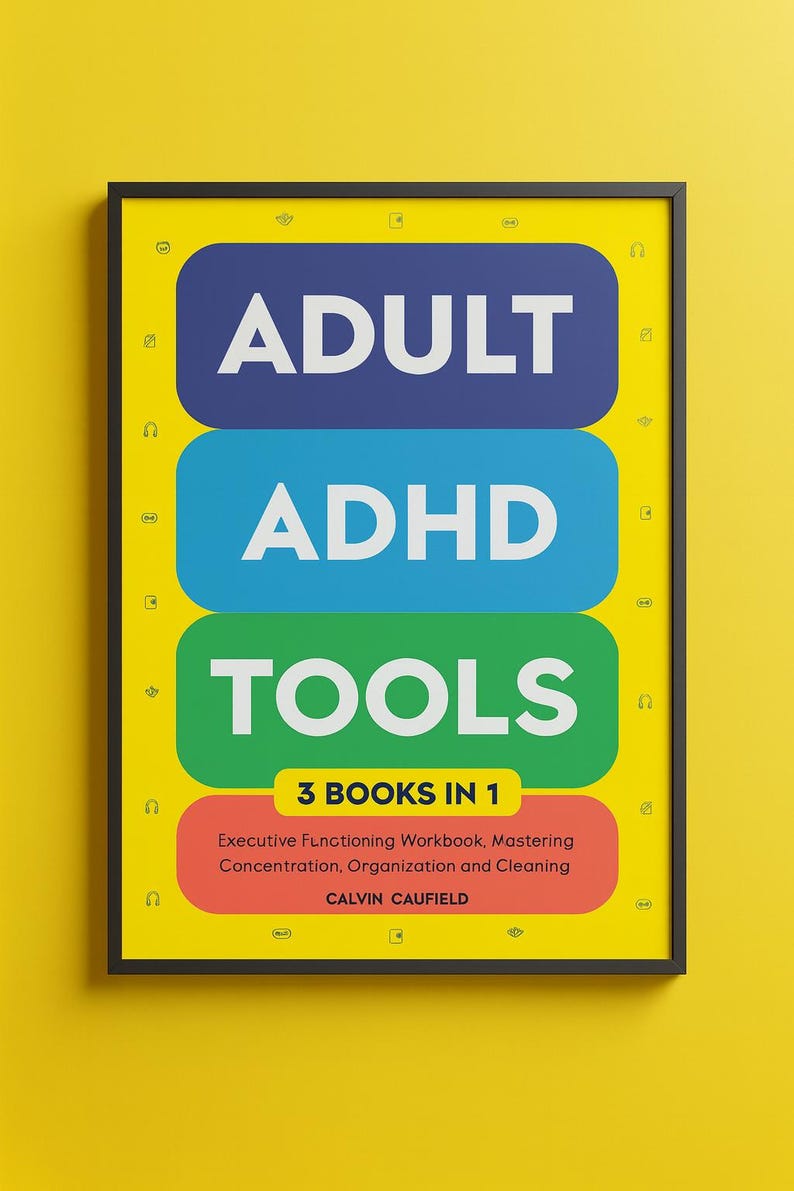 ADHD Workbook PDF for Adults | Focus & Productivity Strategies - Etsy