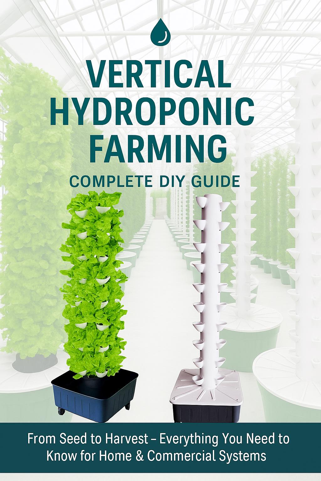 Vertical Hydroponic System DIY Guide, Home Hydroponic Setup for Urban ...