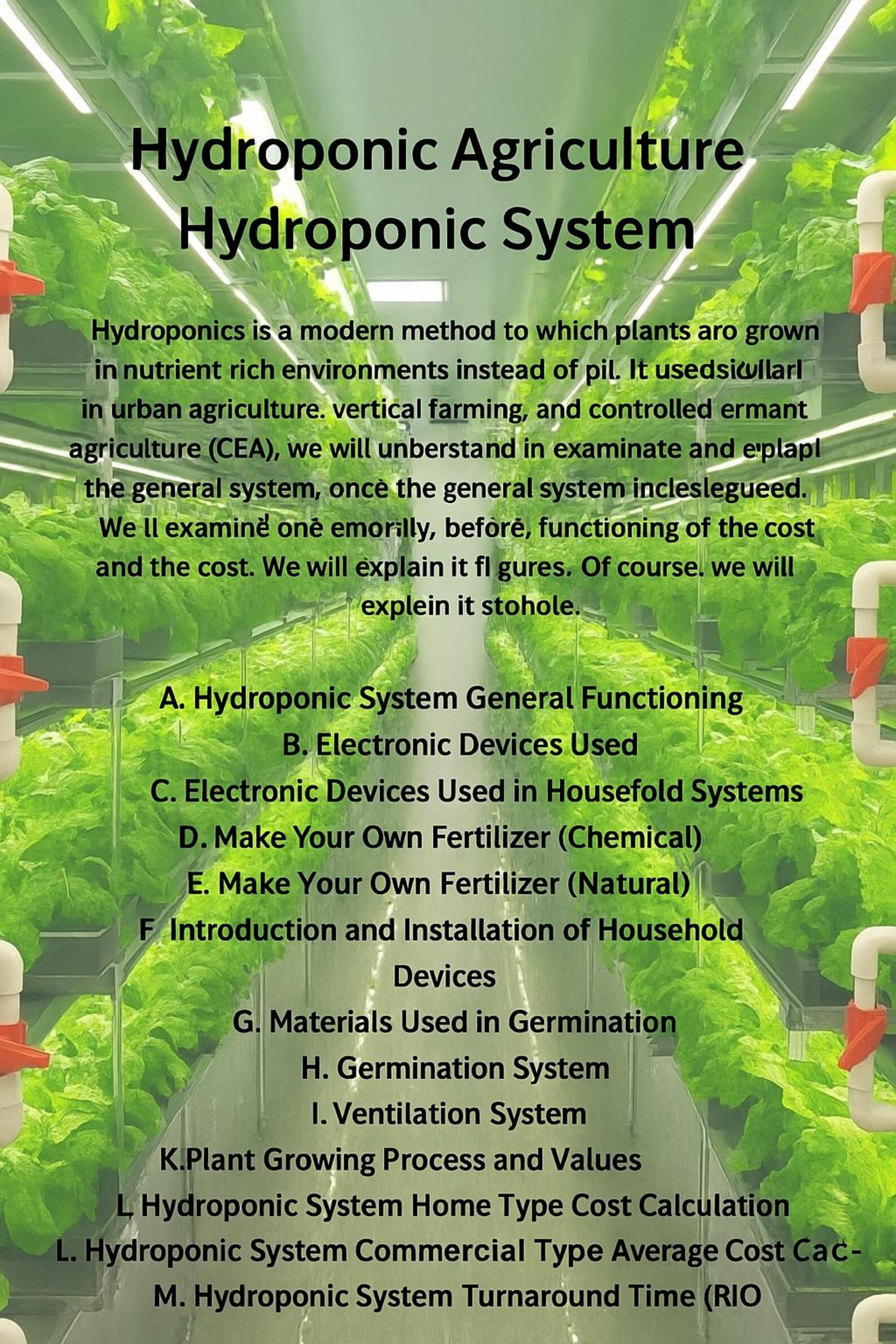 Vertical Hydroponic System DIY Guide, Home Hydroponic Setup for Urban ...