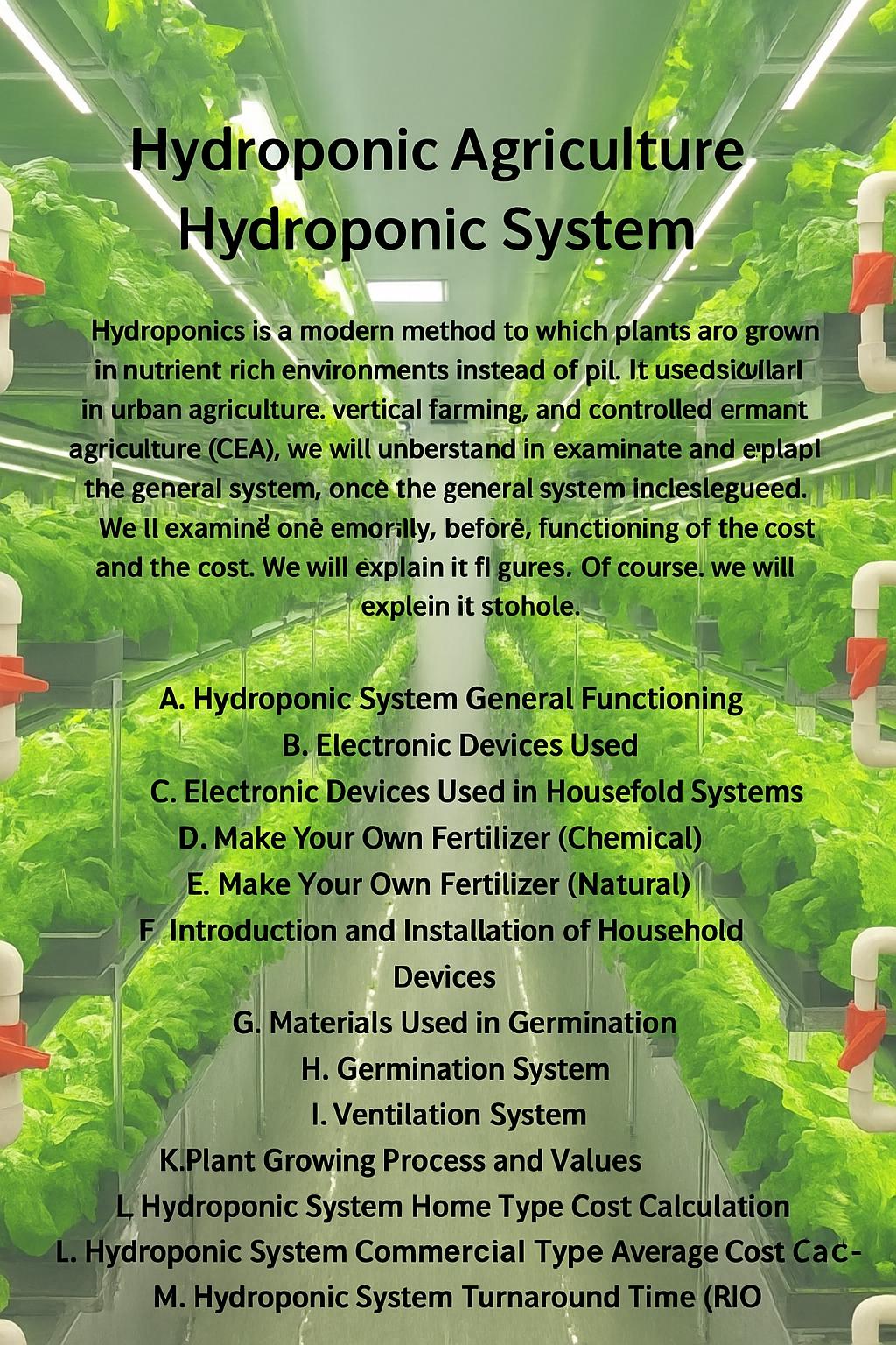Vertical Hydroponic System DIY Guide, Home Hydroponic Setup for Urban ...