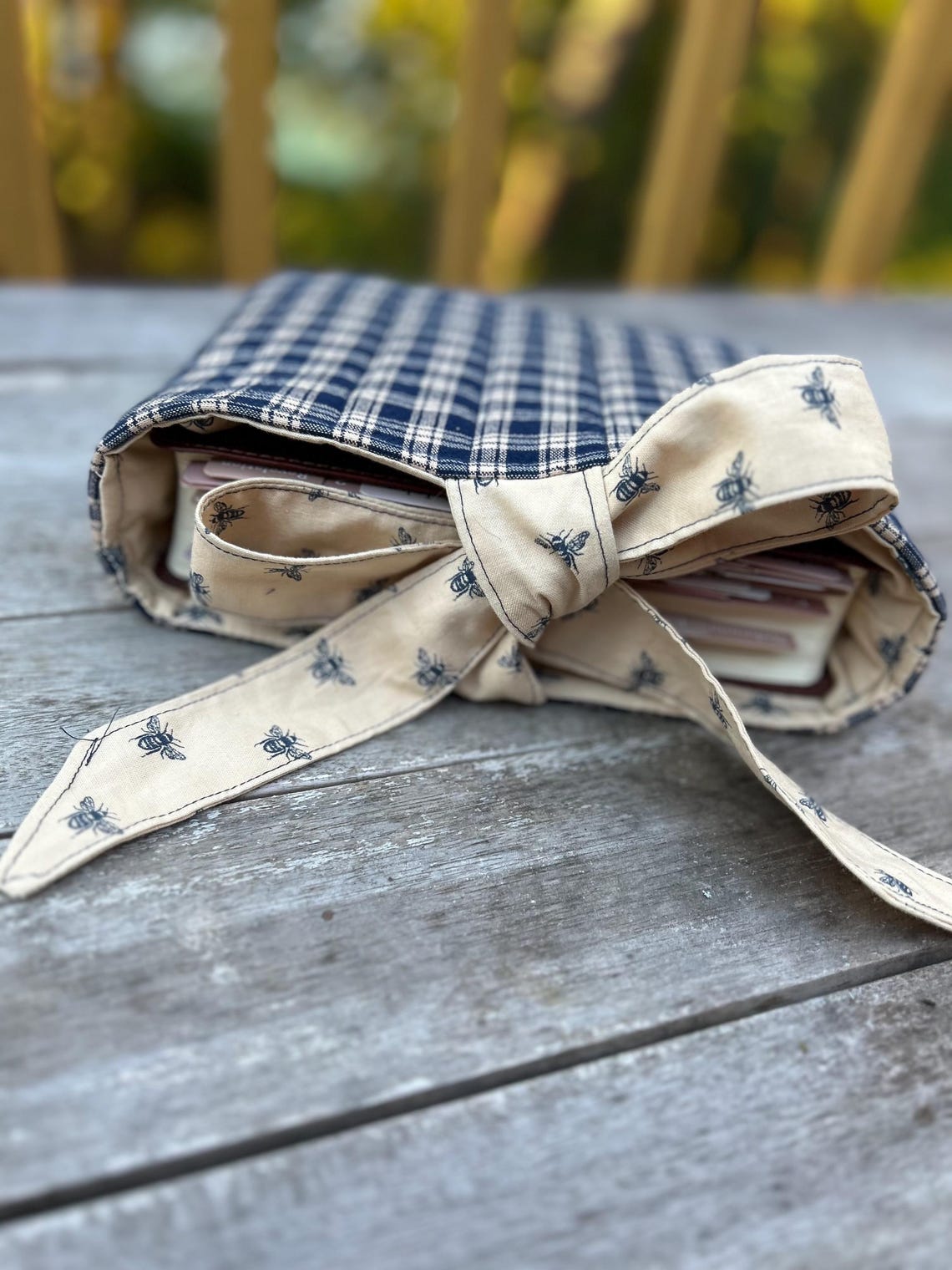 Quilted Book Cover - Etsy