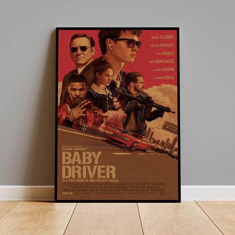 Baby Driver Poster - Etsy
