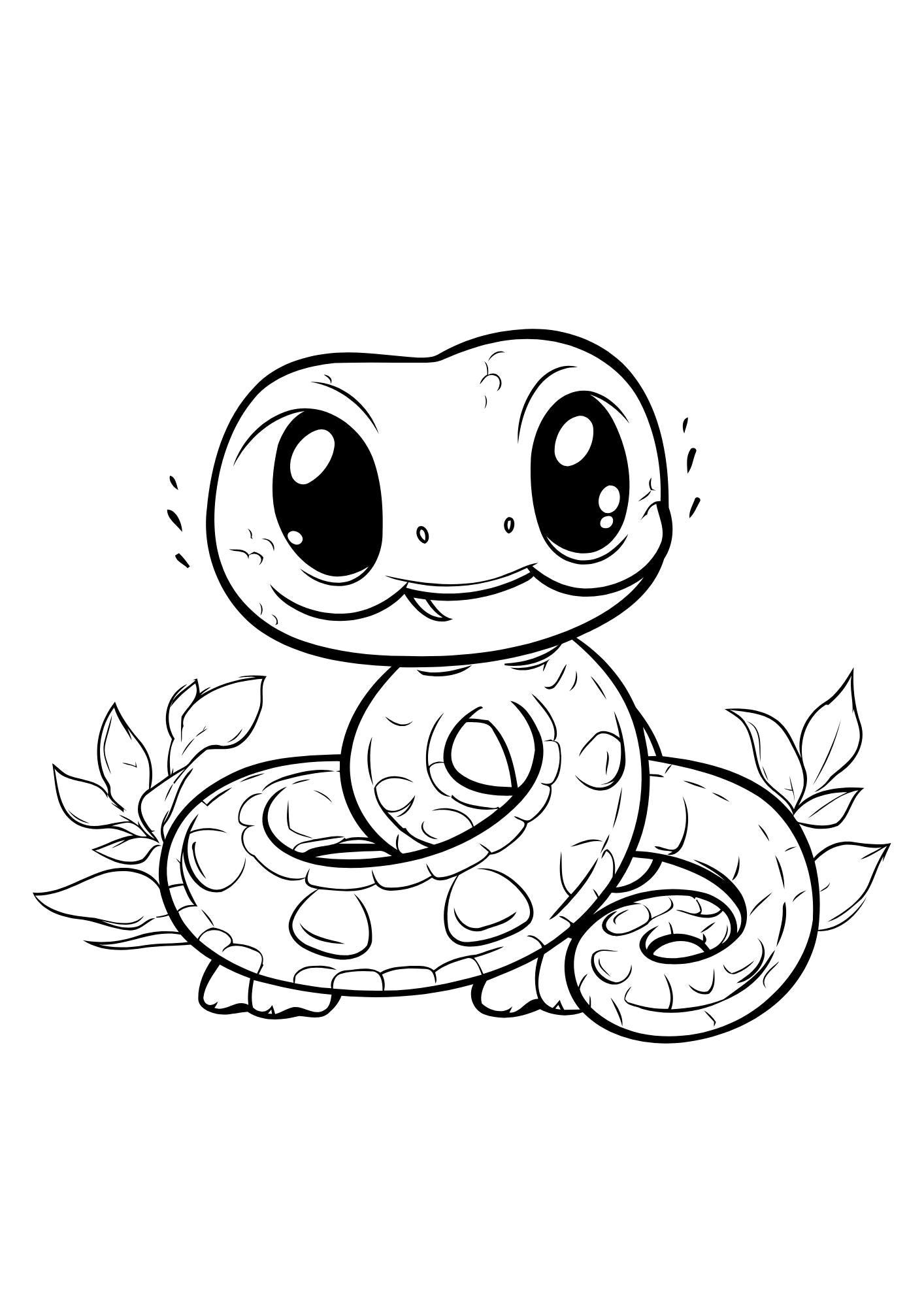 4 Cute Animal Printable Coloring Pages, Digital Prints, Coloring Pages ...