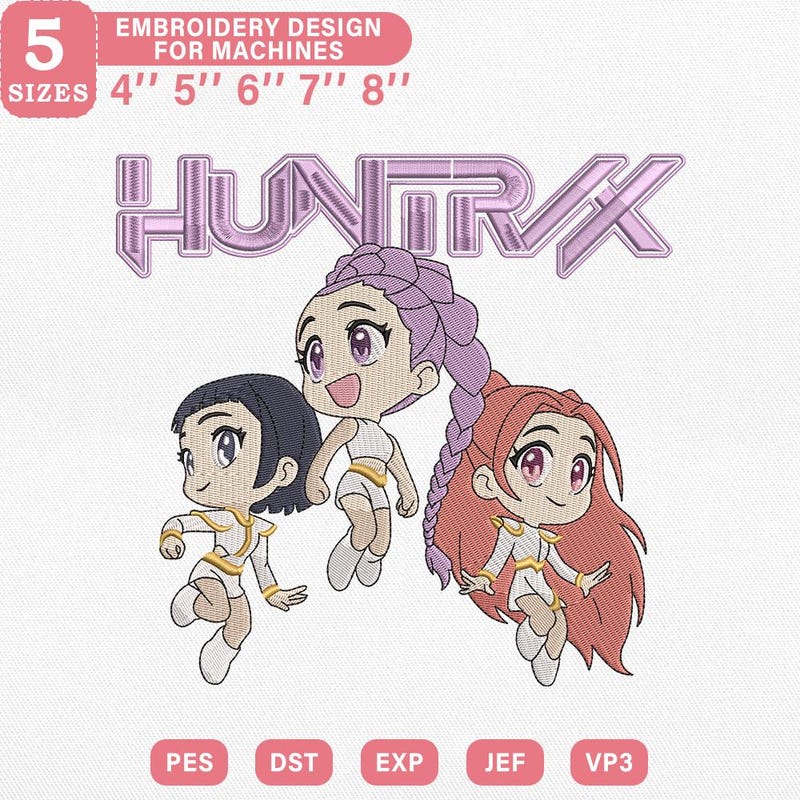 Huntrix Characters Png - Etsy