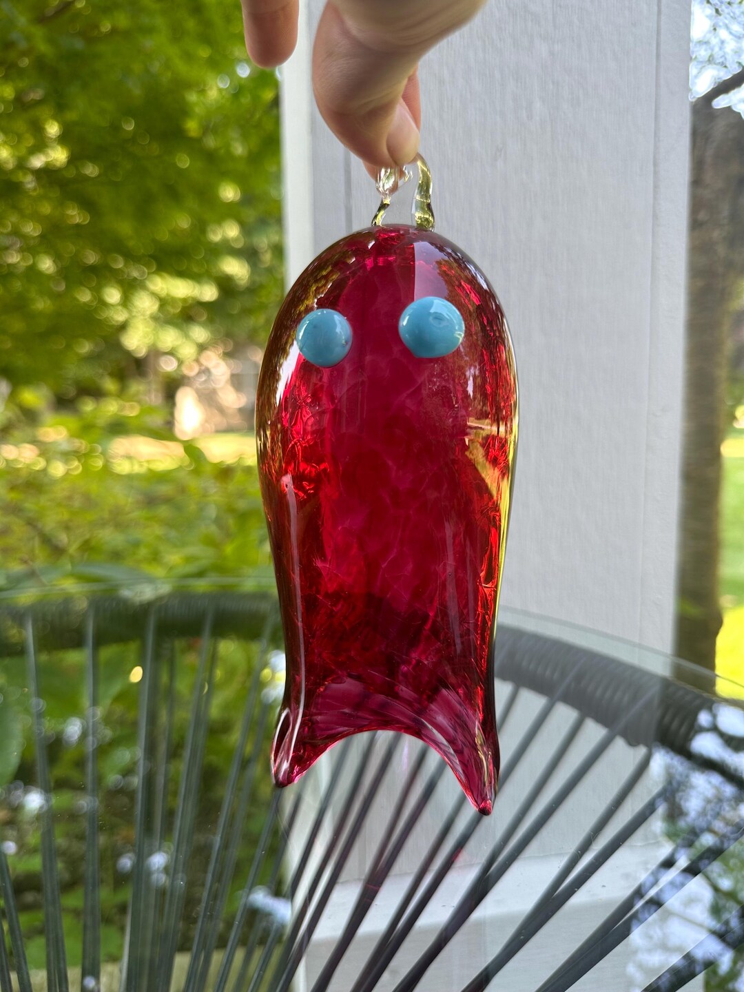 Hand Blown Glass Ghost! Blown Glass; Handmade Glass by Us in Traverse ...