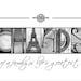 Last Name Alphabet Letter Photography Photo Letter Art 10x20 Print ...