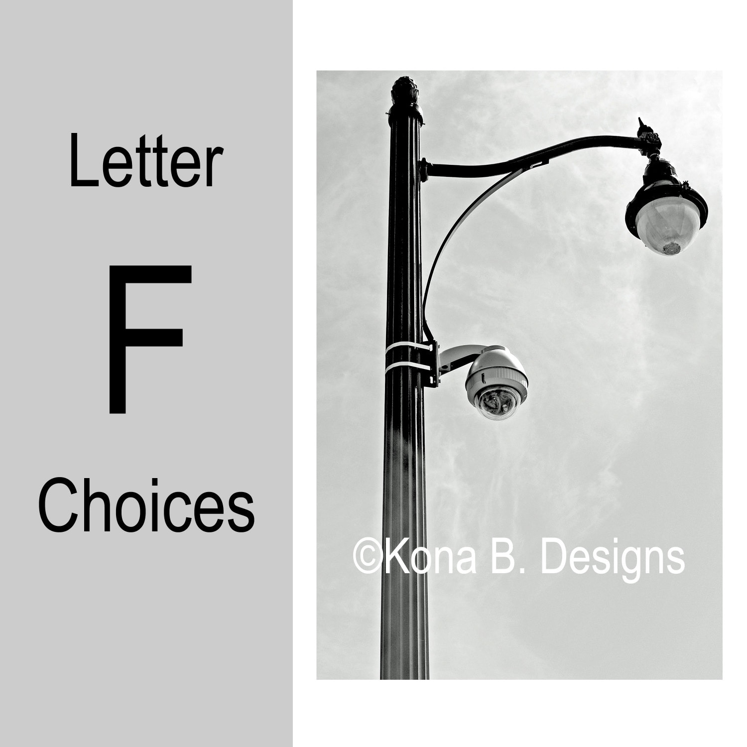 Letter F Alphabet Photography 4x6 Photo Letter | Etsy