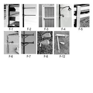 Letter F - Alphabet Photography - 4x6 Photo Letter - Unframed - Black ...