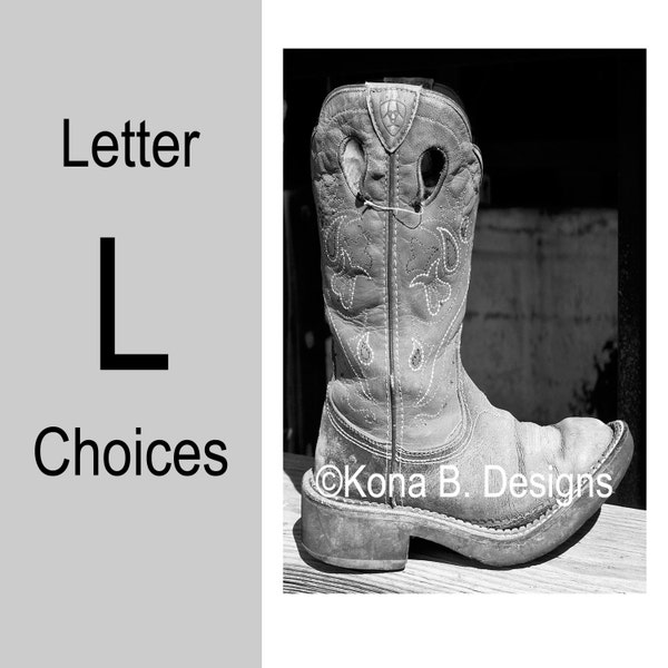 Letter Art 4x6 - Etsy