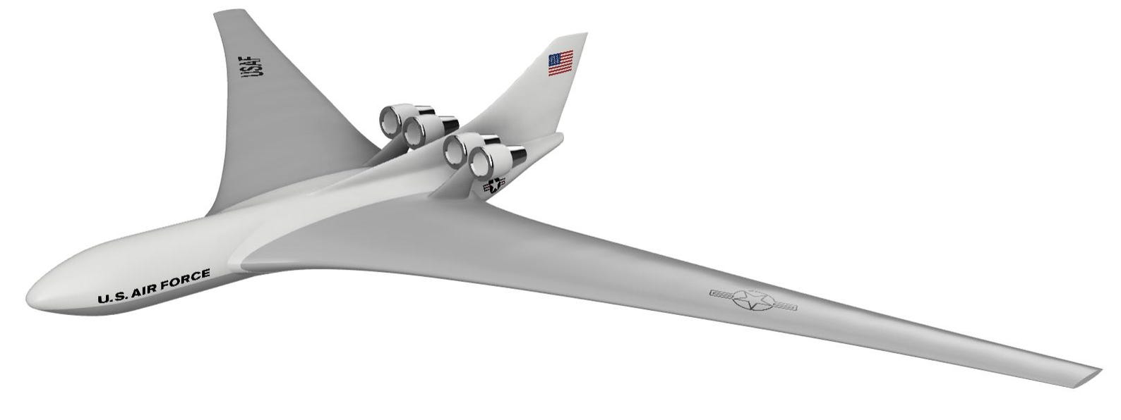 Lockheed CL-1201 Hoch detailliertes Digital Modell STL/3MF 2 Versionen ...