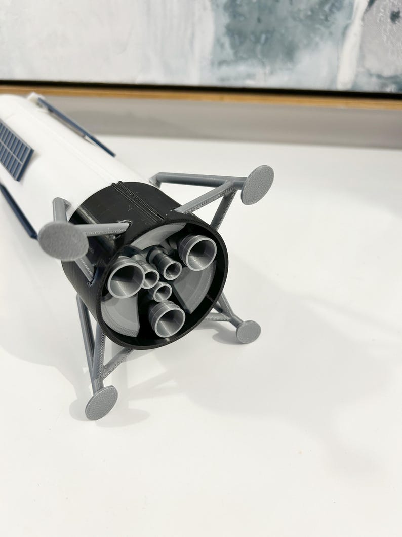 Starship HLS Lunar Lander Adjustable | Human Landing System | Spacex ...