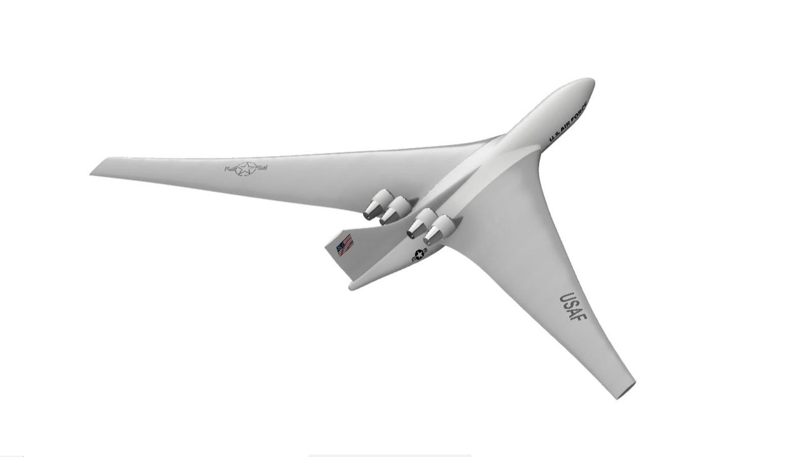 Lockheed CL-1201 Hoch detailliertes Digital Modell STL/3MF 2 Versionen ...