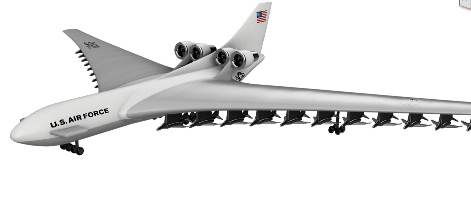Lockheed CL-1201 Hoch detailliertes Digital Modell STL/3MF 2 Versionen ...