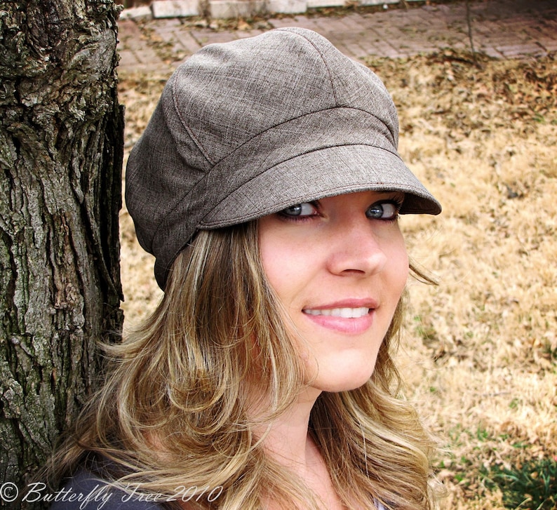Newsboy Style Hat PDF SEWING Pattern Adult/child Combo - Etsy Australia