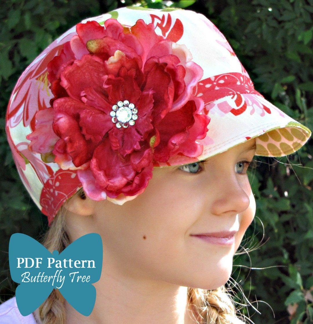 Newsboy Hat Sewing Pattern - Unisex Infant and Child Sizes - PDF - Etsy