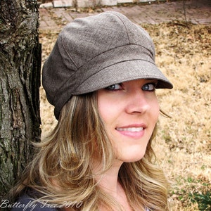 Newsboy Hat Sewing Pattern - Reversible Unisex Adult Sizes - PDF - Etsy