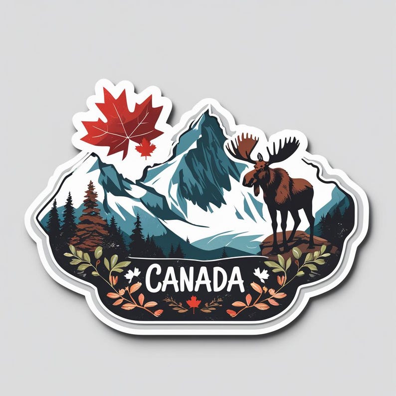 Countries Around the World – Travel Vinyl Sticker Pack (10 Pcs ...