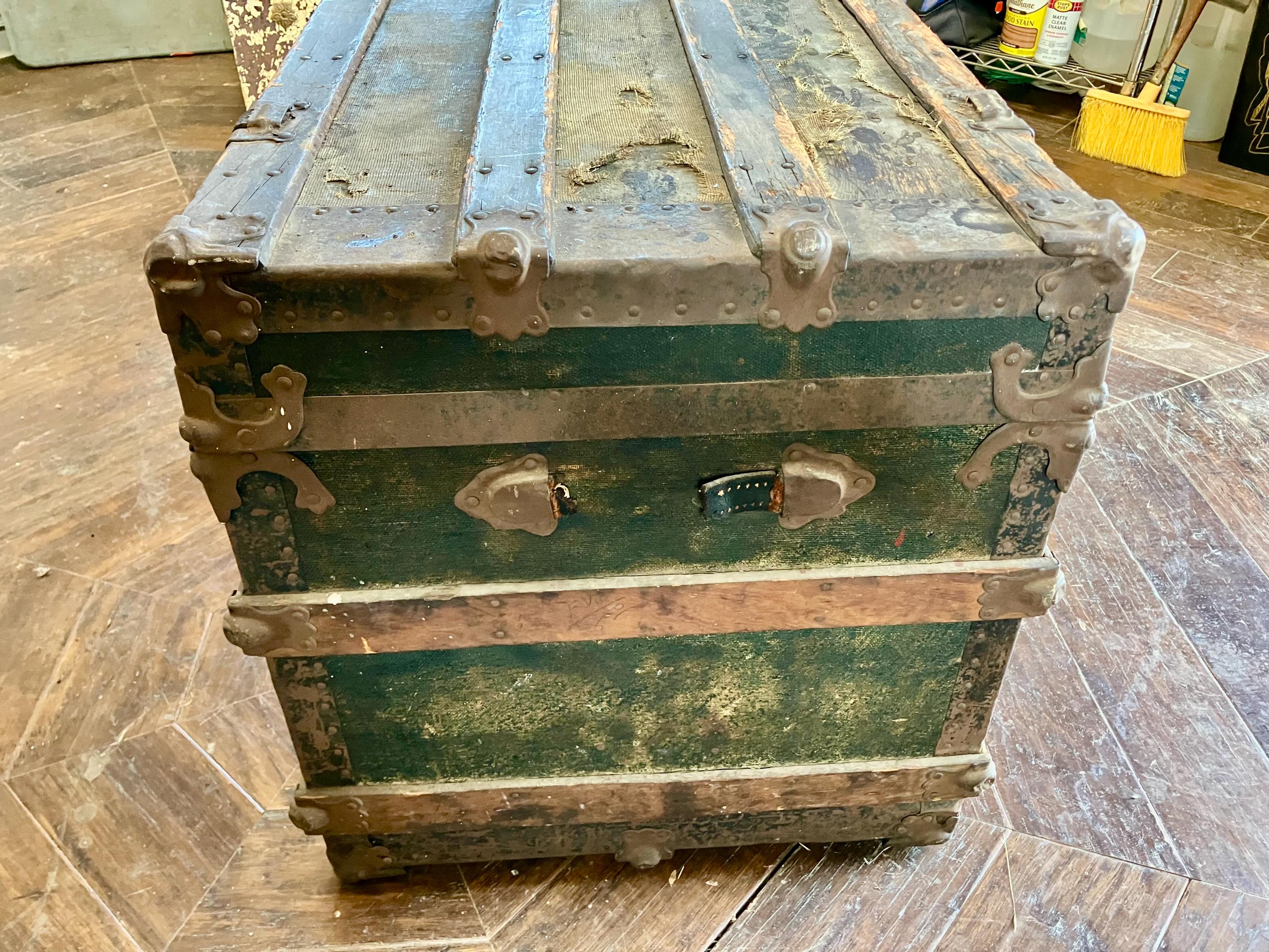 19th Century Steamer Trunk, Awaiting Restoration - Etsy