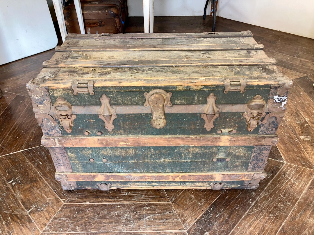19th Century Steamer Trunk, Awaiting Restoration - Etsy
