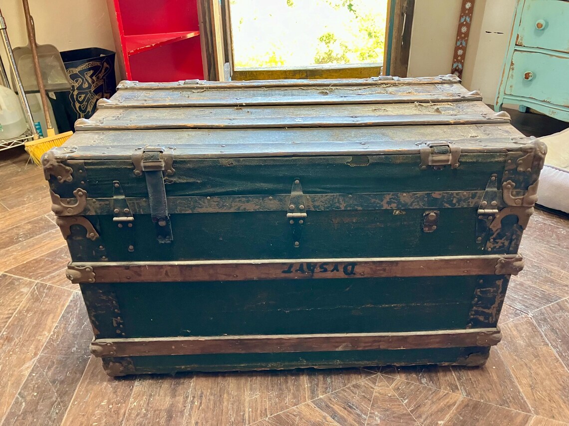 19th Century Steamer Trunk, Awaiting Restoration - Etsy