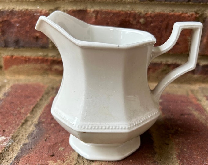 Ironstone Pitcher . English Ironstone . Small Pitcher . Gift for Her ...