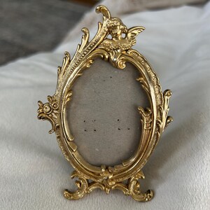 French Gold Frame . Chinoiserie Frame . French Scroll Frame ...