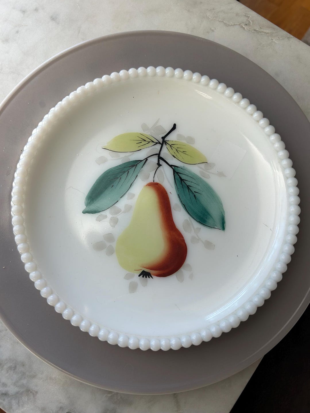 Pyrex Plate . Pyrex Double Tough . Vintage Pyrex . Gift for Her ...