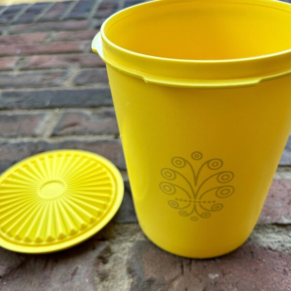 Yellow Tupperware - Etsy