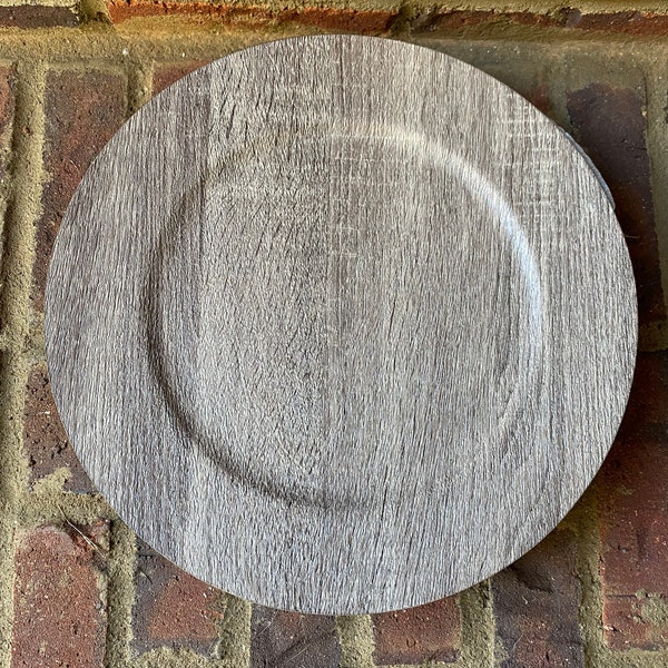 Wood Chargers - Etsy