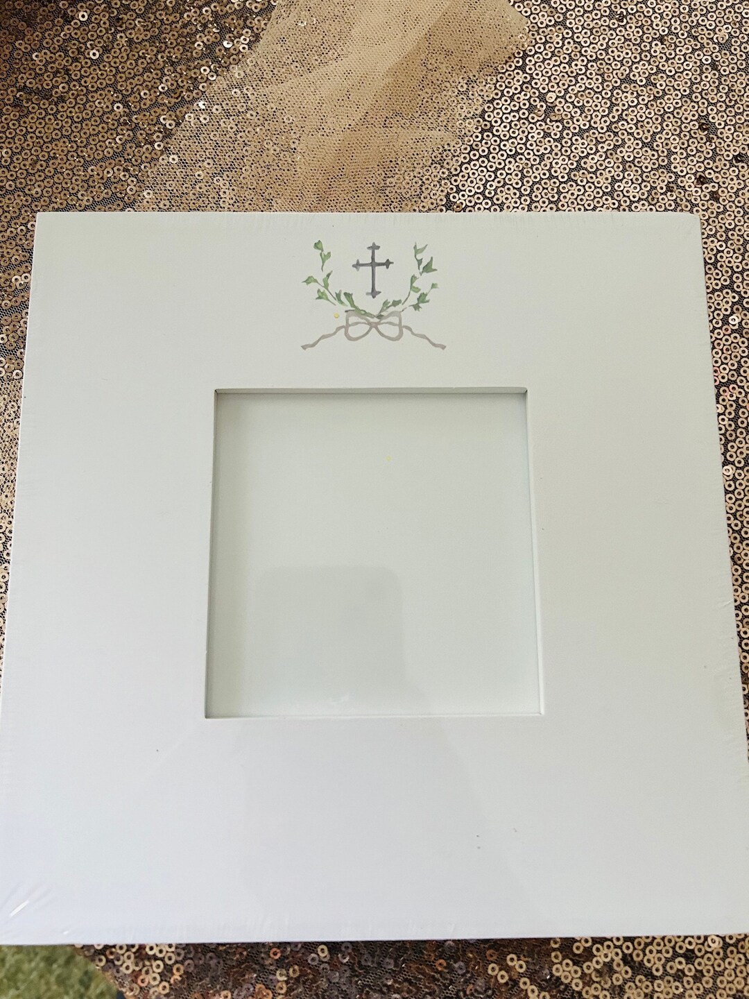 Baptism Picture Frame . Confirmation Picture Frame . Grandmillenial ...