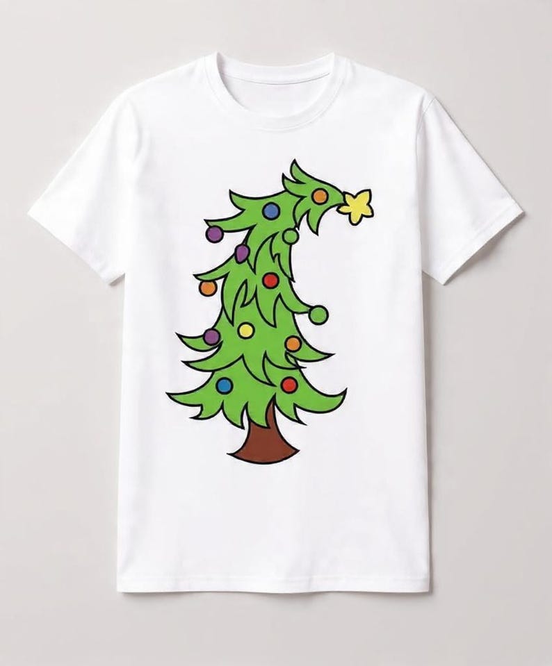 Cartoon Grinch Christmas Tree PNG, Whimsical Holiday Clipart, Funny ...