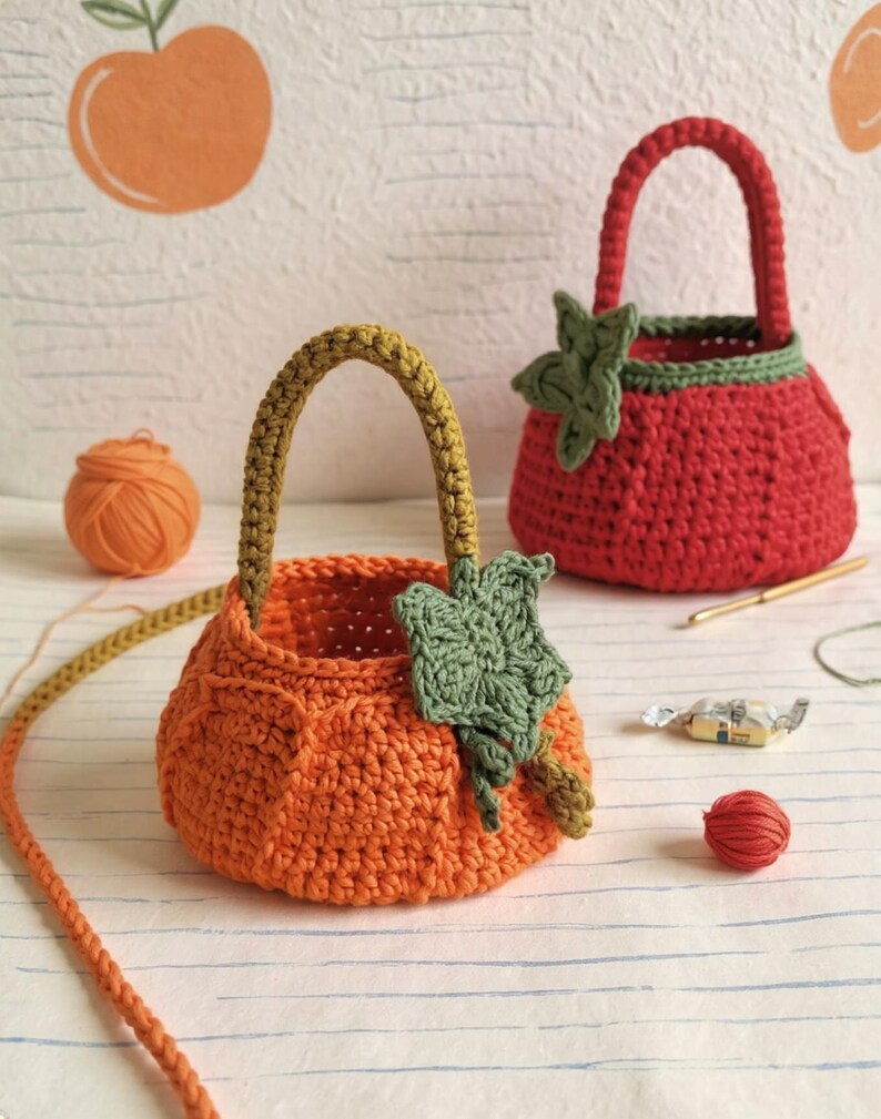 Easy Crochet Kids Bag | Digital Tutorial and Patterns | Tangerine Craft ...