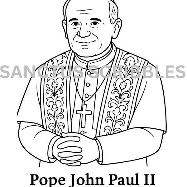 John Paul Ii - Etsy
