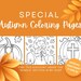 Christian Jack O Lantern | Cross Pumpkin | Kids Coloring Page ...