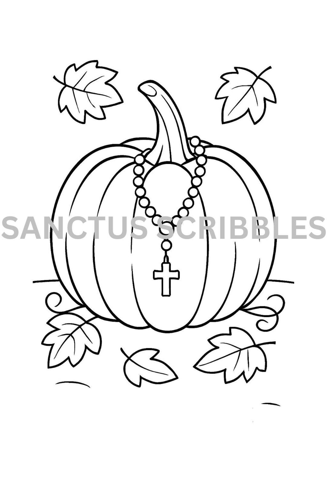 BUNDLE | Catholic Halloween Coloring Pages | Catholic Kids Coloring ...