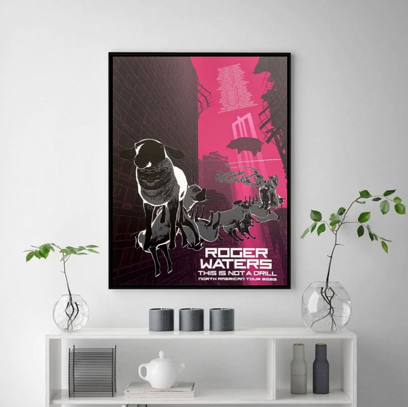Roger Waters This Is Not A Drill Poster (Und), Roger Waters Tour 2022 ...