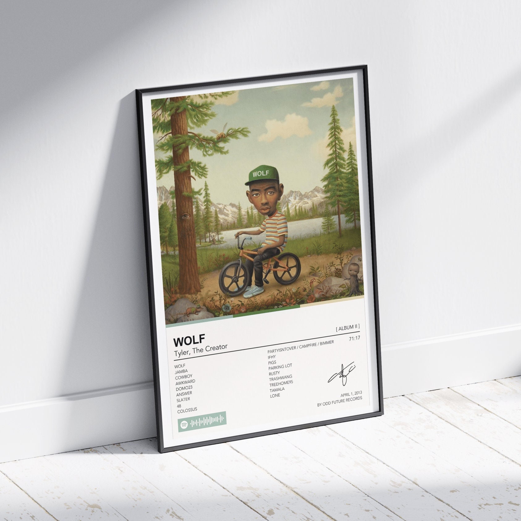 Tyler The Creator Wolf Album Poster sold by Sehee Chae | SKU 4764984 ...