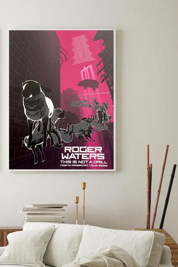 Roger Waters This Is Not A Drill Poster (Und), Roger Waters Tour 2022 ...