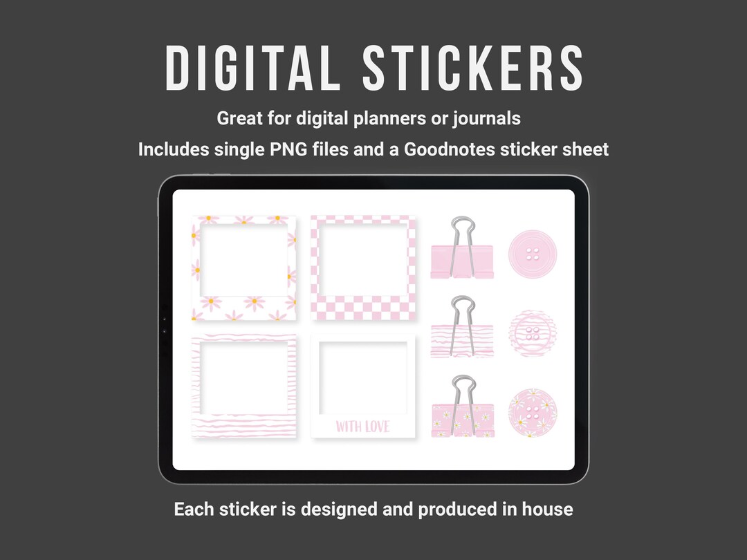 Digital Stickers, Digital Planner Stickers, Digital Clip Art Stickers ...