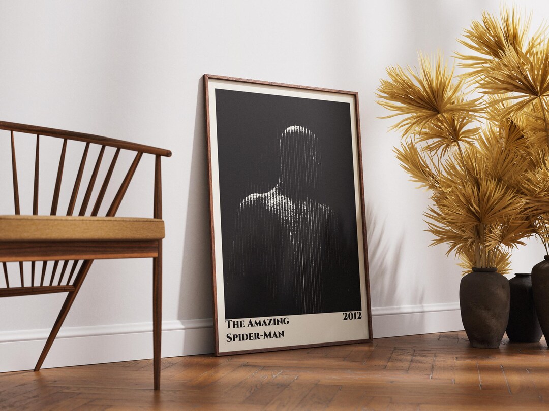 The Amazing Spider-man Barcode Poster – Minimalist Wall Art, Printable ...