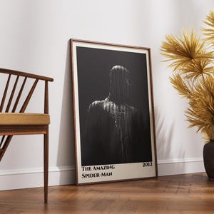 The Amazing Spider-man Barcode Poster – Minimalist Wall Art, Printable ...