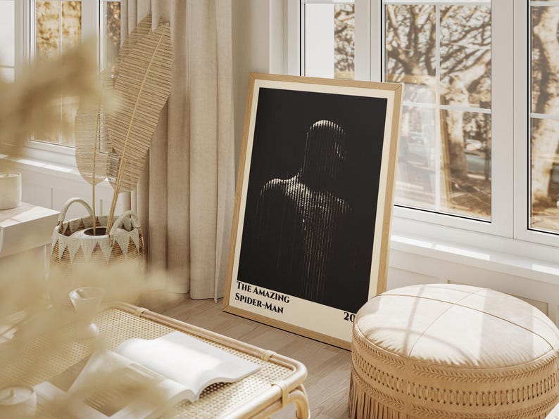 The Amazing Spider-man Barcode Poster – Minimalist Wall Art, Printable ...