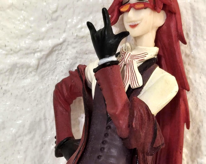 Grell Sutcliff Figure – Black Butler Anime Collectible – Kuroshitsuji ...