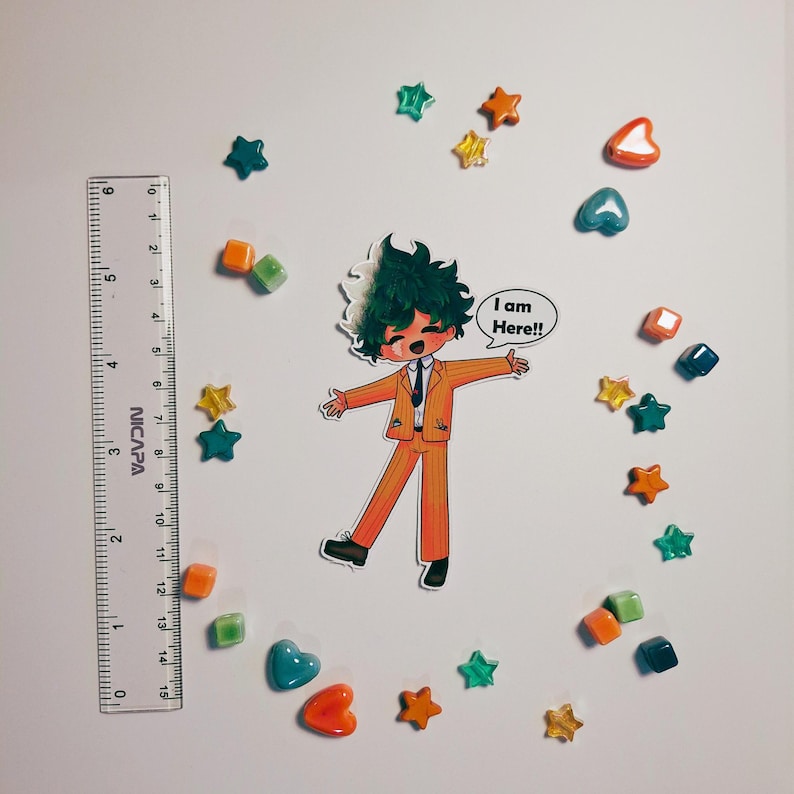 Deku Sensei Stickers, My Hero Academia - Etsy