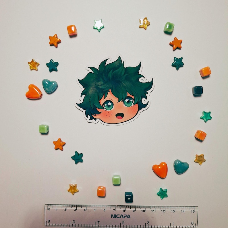 Bkdk Chibi Sticker. My Hero Academia - Etsy