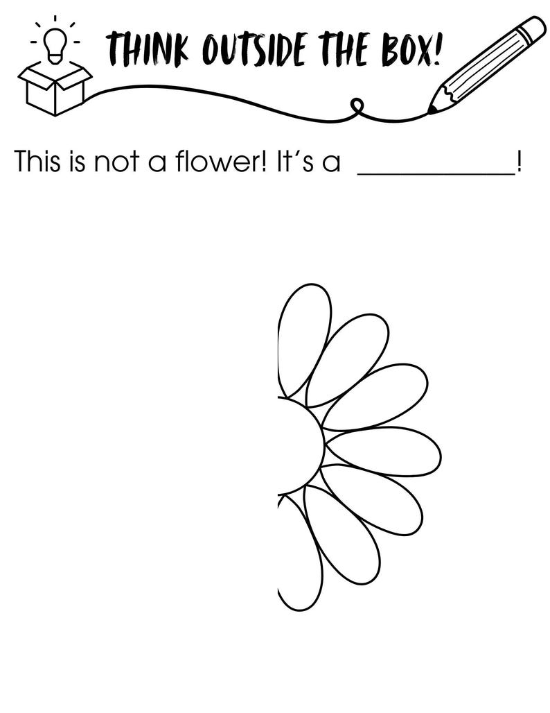 Think Outside the Box! Worksheets for Brain Breaks, Busy Work, or Fun ...