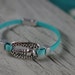 Silver Auger Shell Bracelet - Leather Jewelry - Beach Bracelet - Etsy
