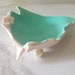 Conch Shell Trinket Dish With Aqua - Etsy