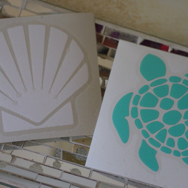 Scallop Wall Decal - Etsy